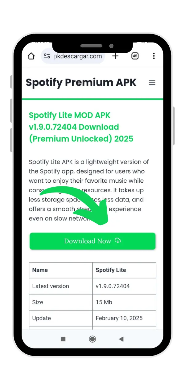 Spotify Lite MOD APK v1.9.0.72404 Descargar (Premium Desbloqueado) 2025 ...